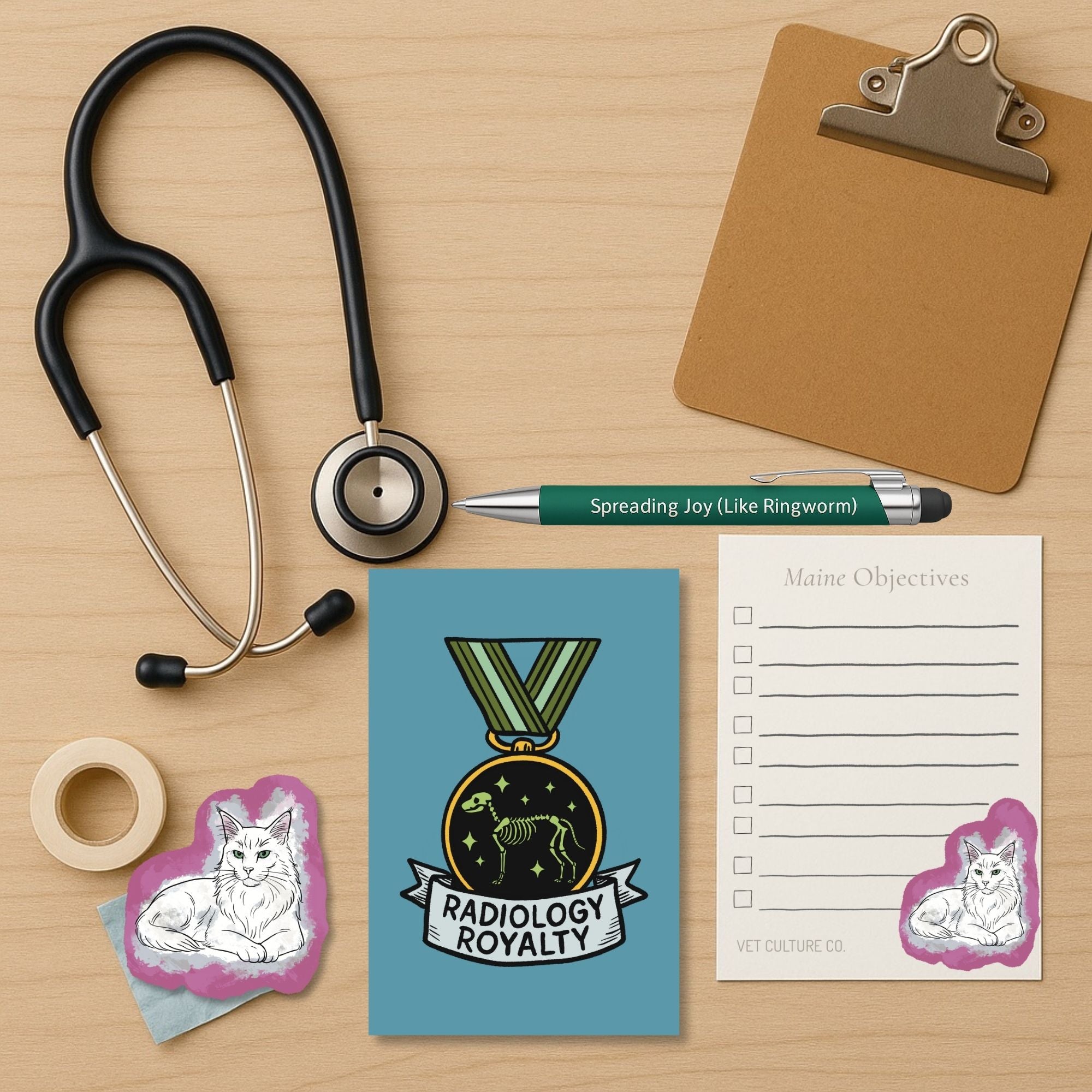 Recognition Mini Bundle 📒 | Notecard, Pen, Memo Pad & Sticker – Vet ...